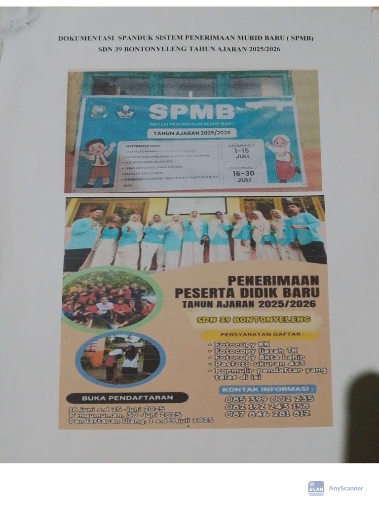 Spanduk SPMB 2025 | PDF