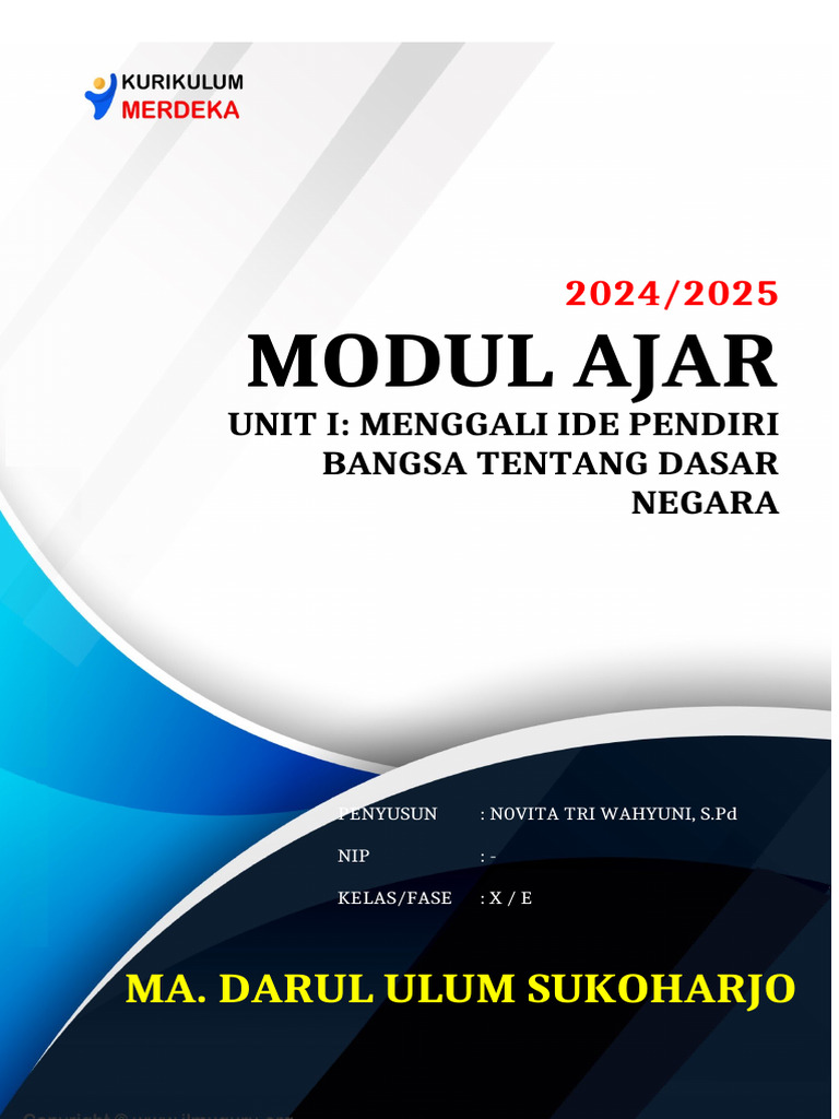 1.1 MA Unit 1 PKN X - Www.ilmuguru.org | PDF