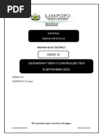 Grade 10 Geography - Term 3 Notes | PDF