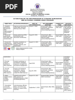 ARAL Program Action Plan 2025-2026 | PDF | Education Theory | Cognition