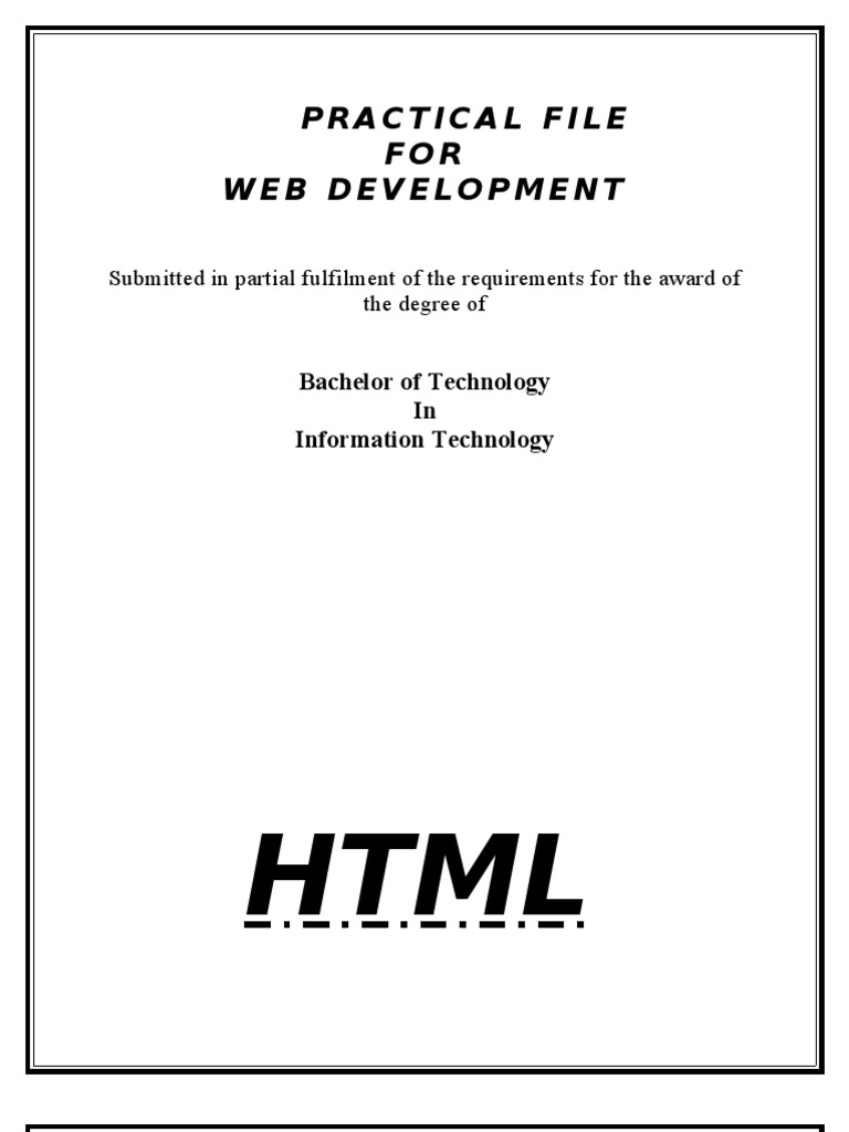 Practical File | PDF | Cascading Style Sheets | Java Script