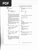 PSLE Maths 2018 Answer | PDF | Elementary Geometry | Euclidean Geometry