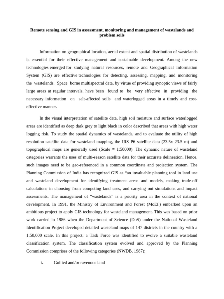 Lec 12 | PDF | Remote Sensing | Geographic Information System