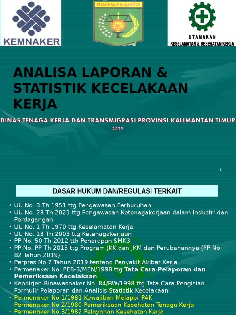 Pengkajian Dan Analisa KK & Pak Dikdas Wasnaker 2022 | PDF