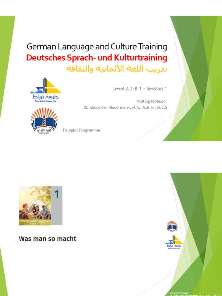 Slides - A2-B1 - Session 01 | PDF