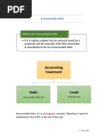 Irrecoverable Debts and Receivables Allowance | PDF | Expense ...