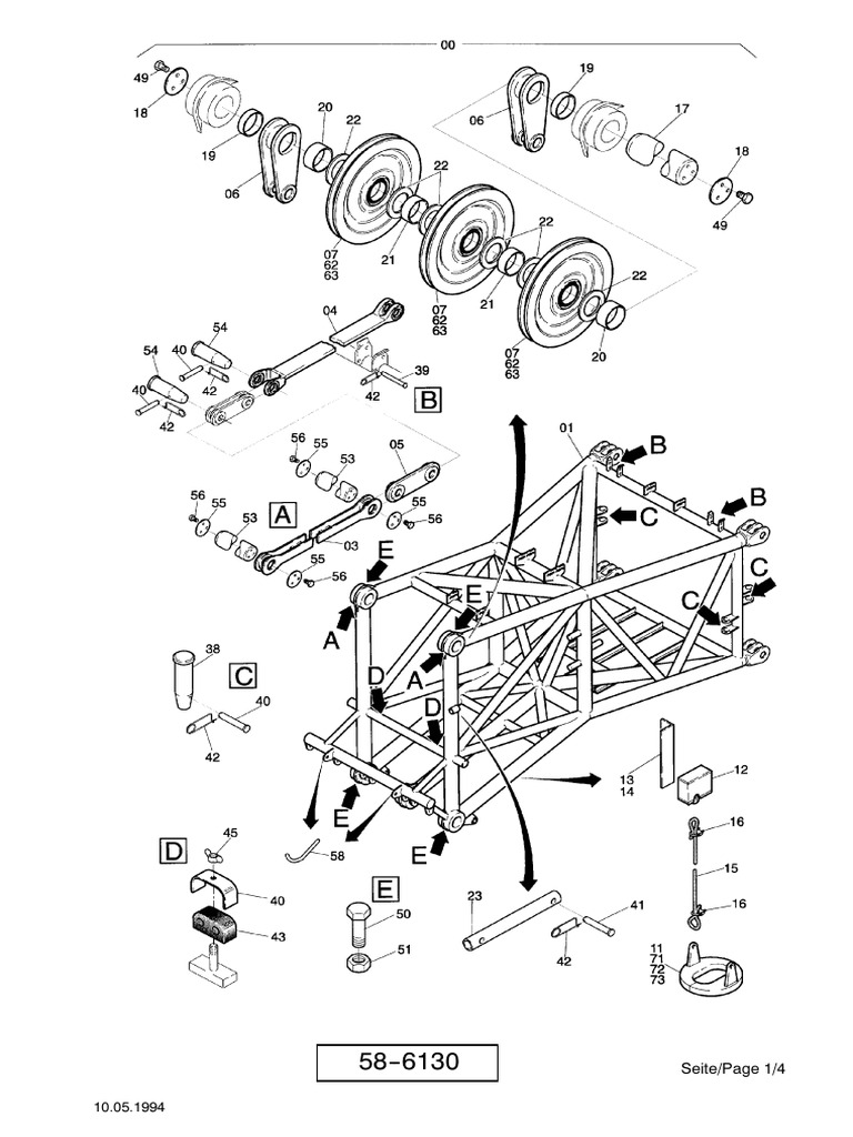 TruckCrane Telescopic Boom Sheave Head 058-6130 | PDF