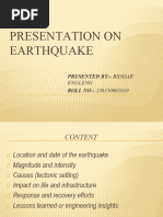 Japan Earthquake Case Study - 2011 | PDF | Earthquakes | Tsunami