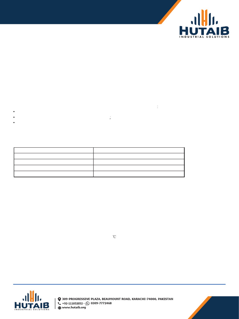 HIS 6200 Data Sheet | PDF