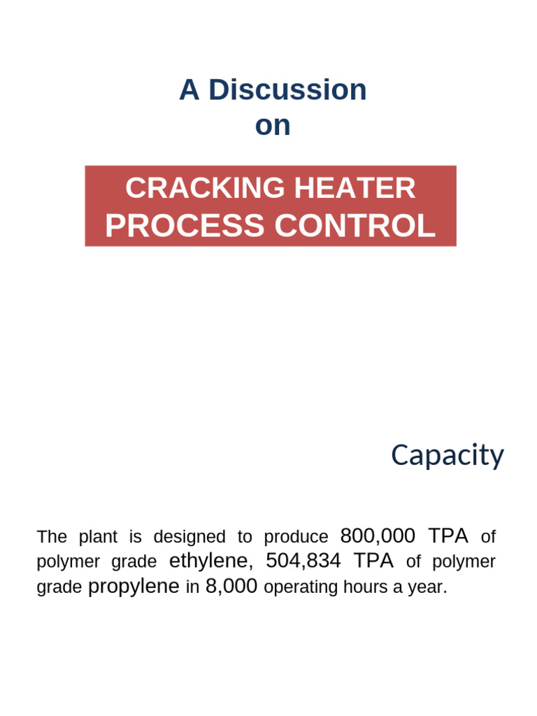 Cracking Heater Process Control Guide | PDF | Cracking (Chemistry) | Boiler