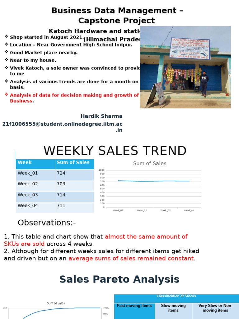 Presentation BDM Capstone | PDF | Stocks