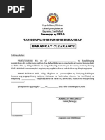 Letter Request Tagalog | PDF