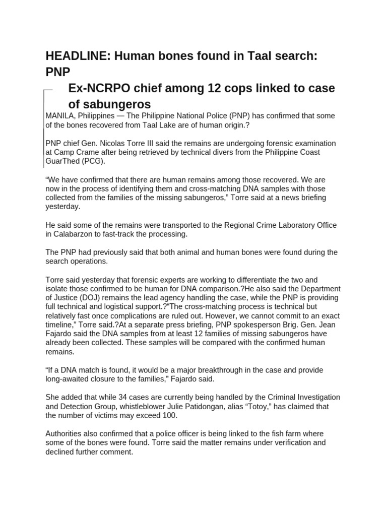 EAPP News Summary | PDF | Law Enforcement | Crime & Violence