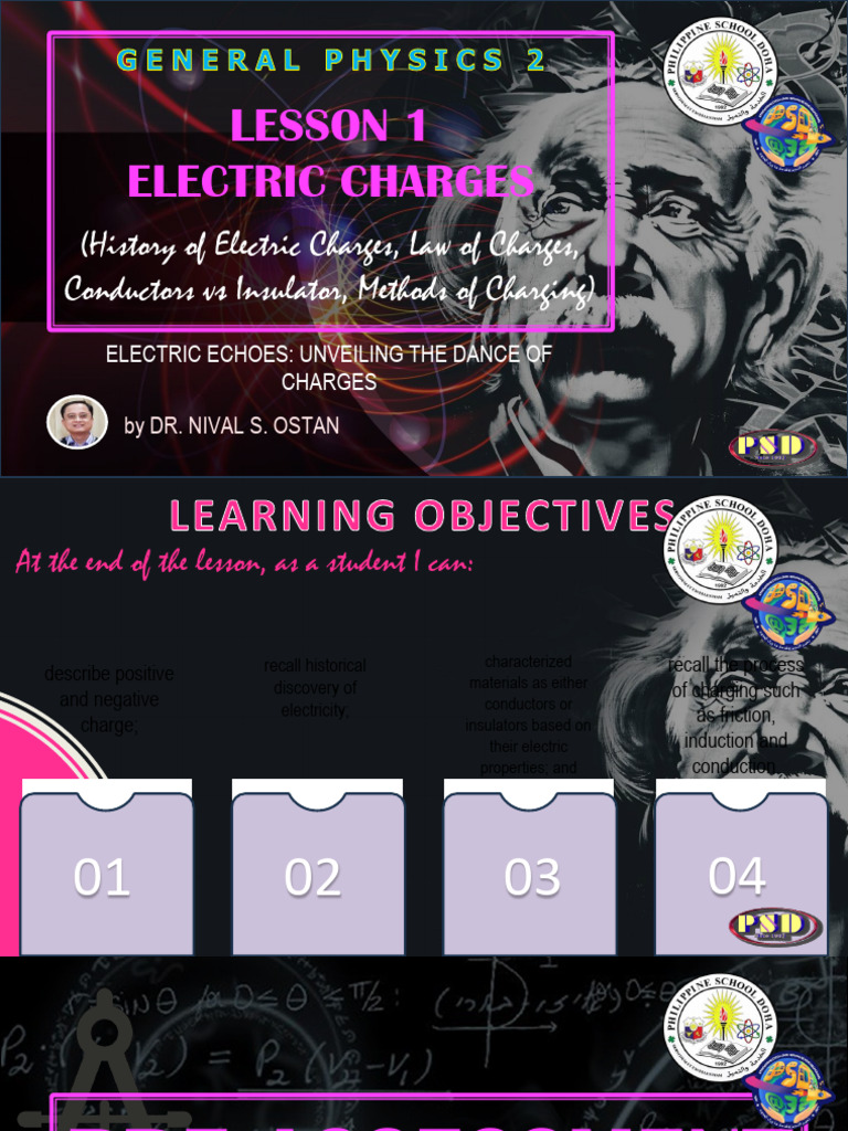 2nd SEM - LESSON 1 - ELECTRIC CHARGES | PDF | Electric Charge | Electron