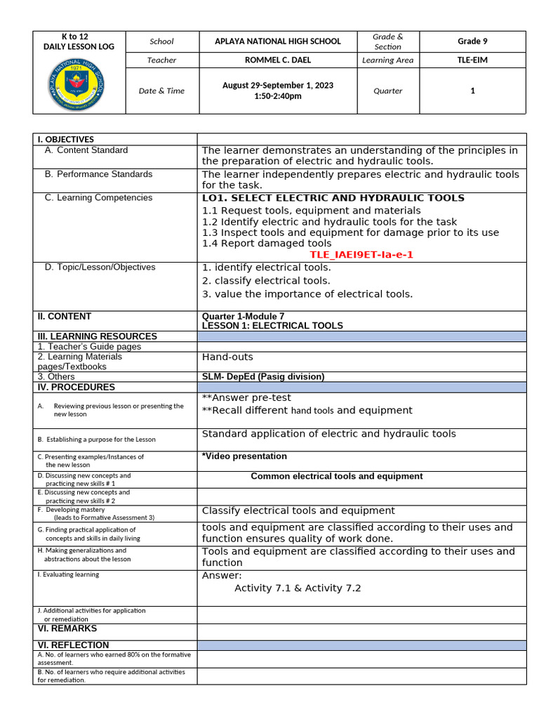 EIM9_WEEK 1 | PDF | Learning | Intelligence