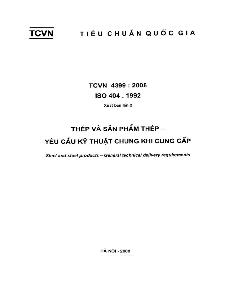 TCVN 4399-20085 | PDF