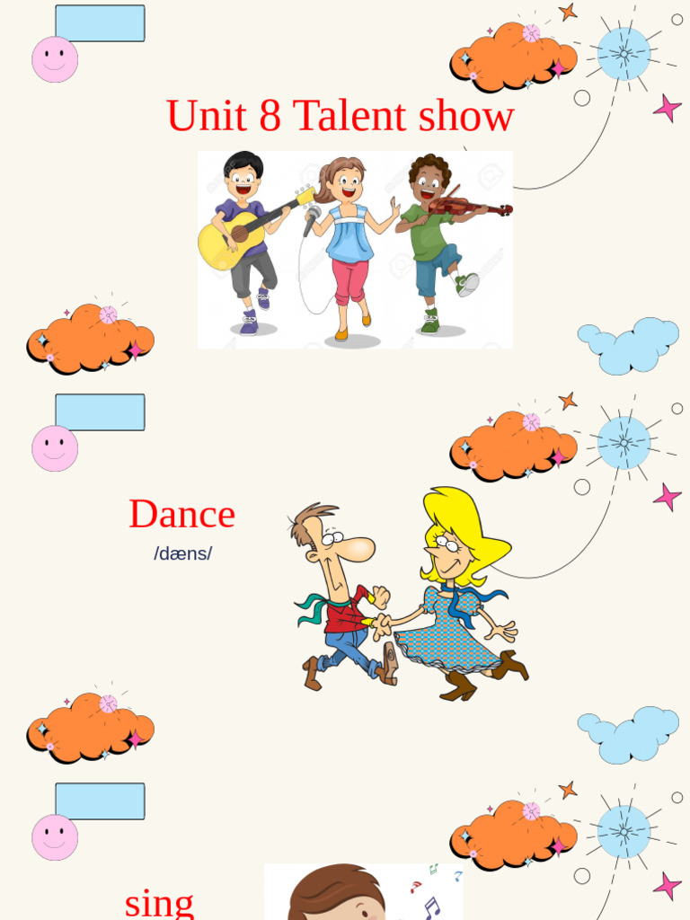 Talent Show Activities for Kids | PDF