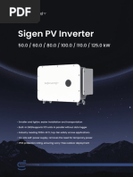 Datasheet - Sigen Hybrid Inverter TP | PDF
