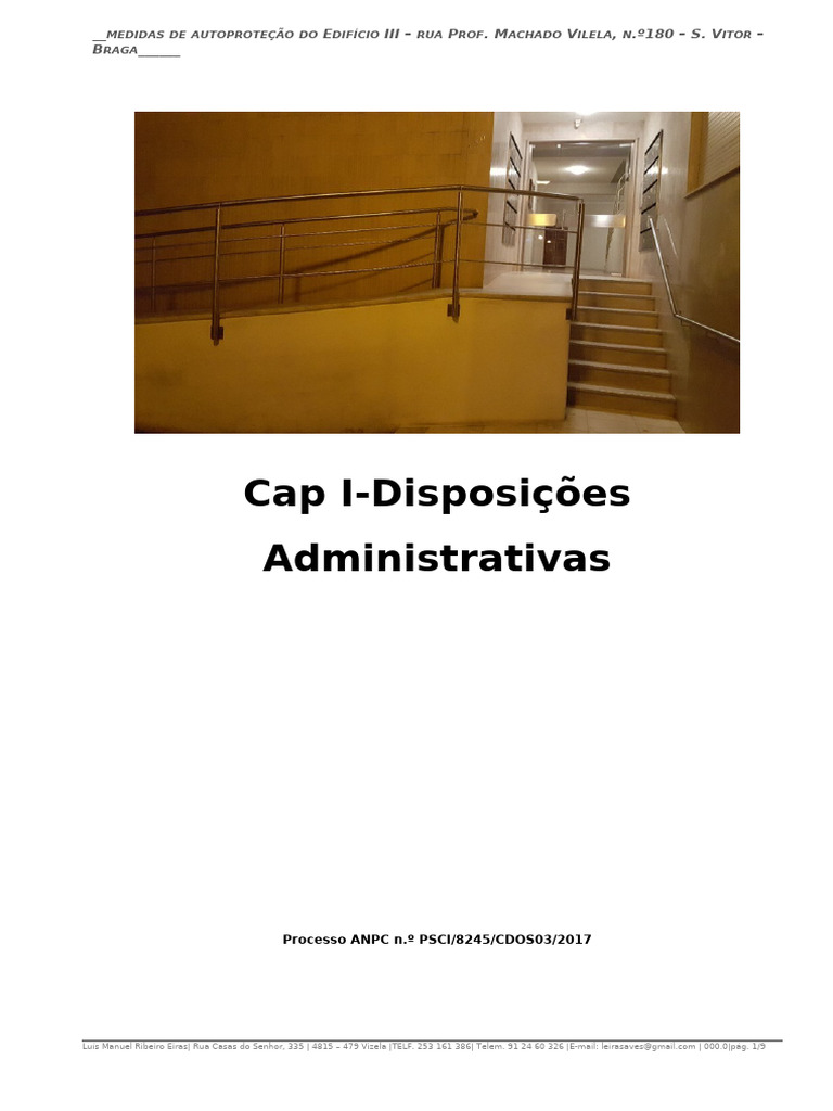 MAP CapI Disp Administrativas Edificio - UT I | PDF