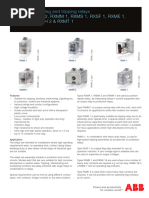 Auxiliary Relays RXMB 1 RXMB 2 and RXMC 1 | PDF | Relay | Alternating ...