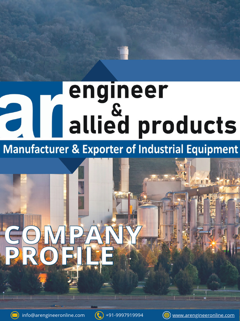 Company Profile - A.R Engineer & Allied Product | PDF | Pump ...