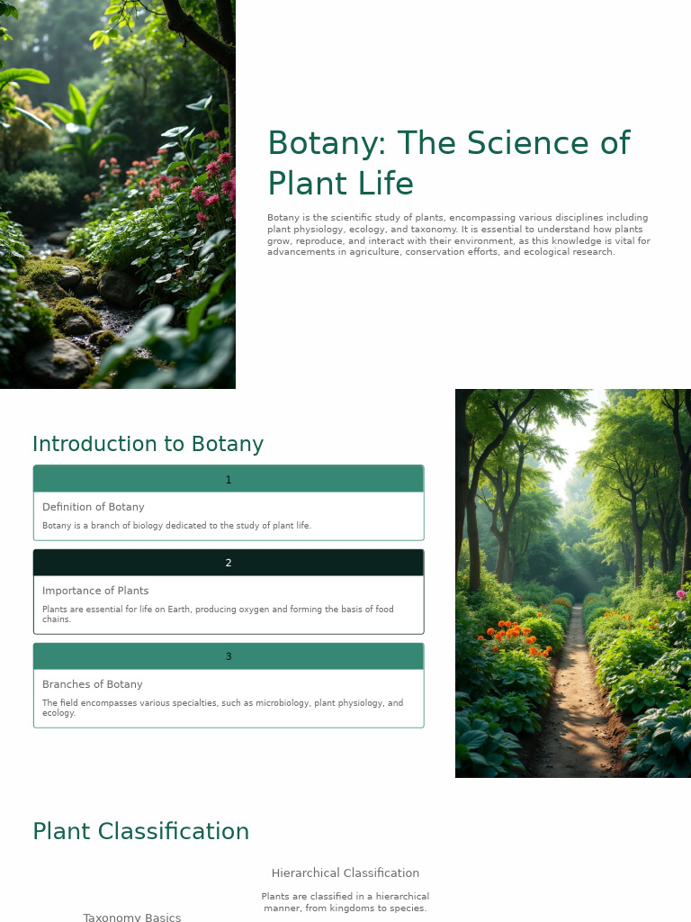 Botany - The Science of Plant... | PDF | Botany | Plants