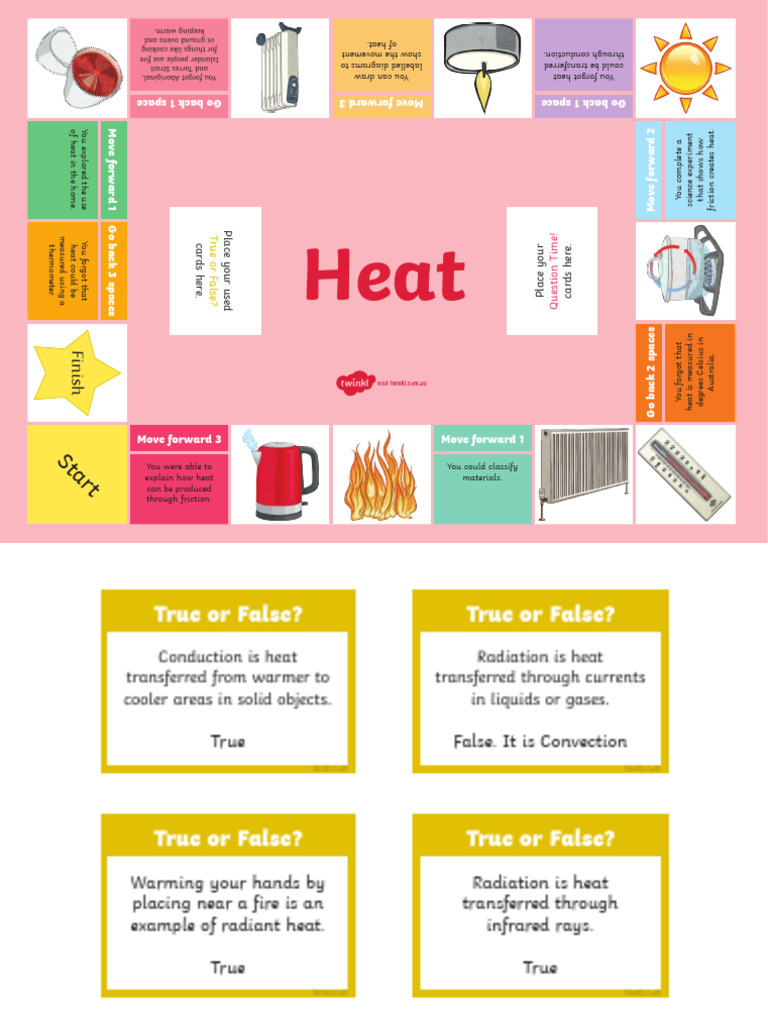 Au t2 S 1571 Heat Science Board Game English Ver 2 | PDF | Heat ...
