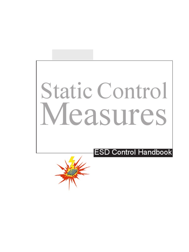 ESD Control Handbook-1 | PDF | Electrostatic Discharge | Electrostatics