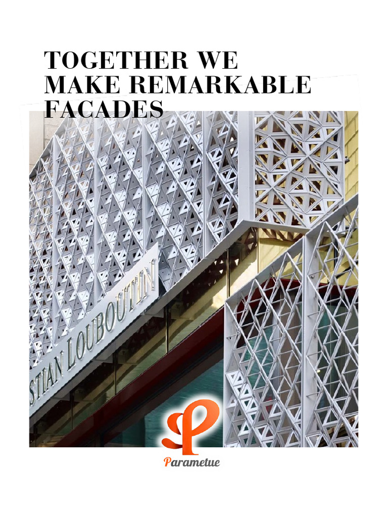 Parametue Metal Facade | PDF | Corrosion | Coating