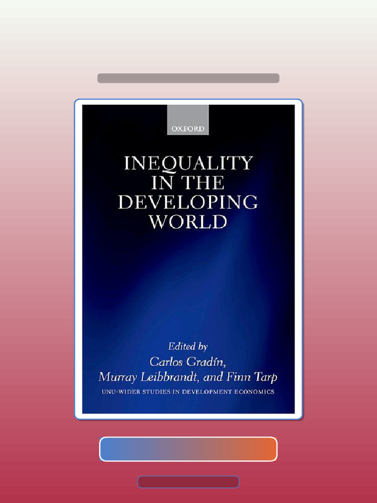 Fast Access Testbank Inequality in The Developing World Carlos Gradin | PDF