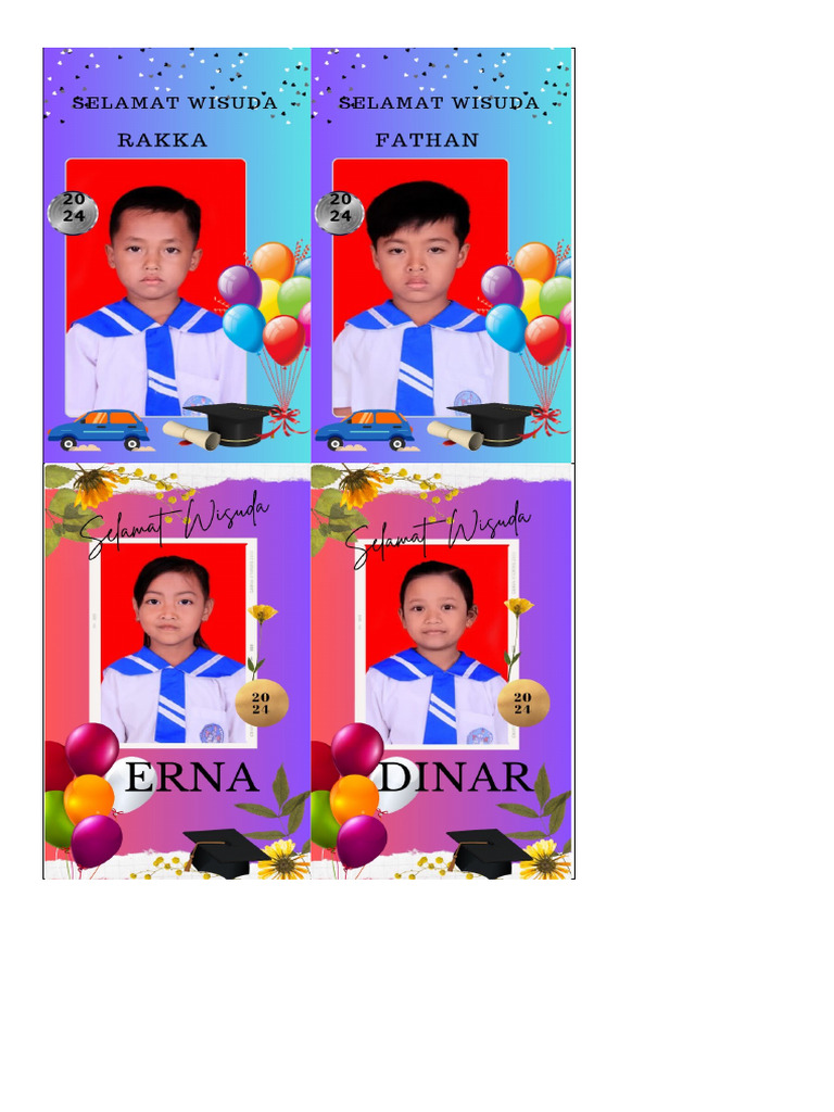 Foto Wisuda TK Paud - Bucket | PDF
