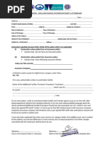 Gipsa Declaration Form | PDF