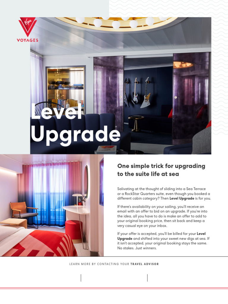 Level Upgrade Flyer - Sailor | PDF