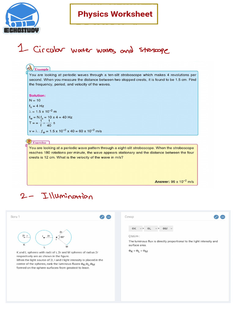 Physics Worksheet | PDF