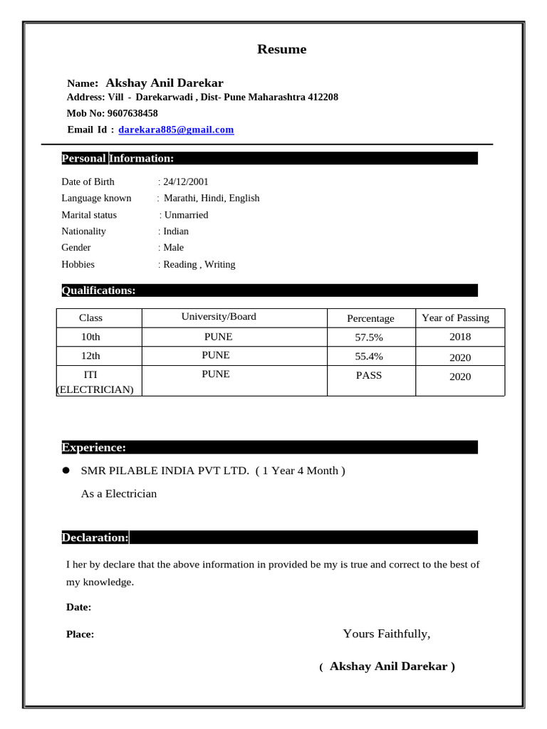 Kalyani Darekar | PDF