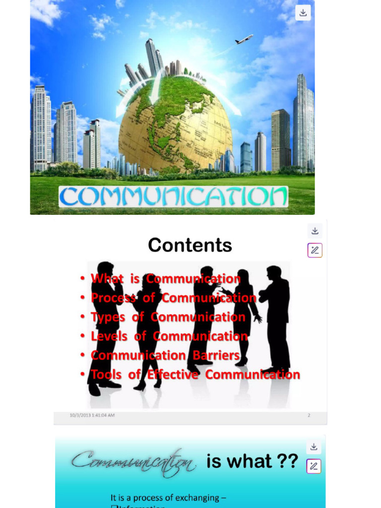 Communication | PDF