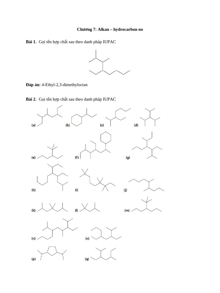 Chap 7 | PDF | Physical Sciences | Organic Chemistry