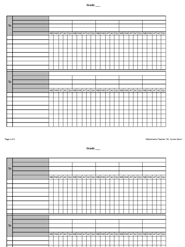 1st Term Students Scores Per Week | PDF