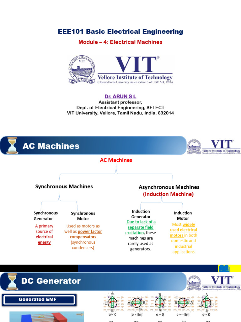 WINSEM2021-22 BEEE101L TH VL2021220505350 Reference Material I 19-05-2022 BEEE101L BEE Module 4 ...