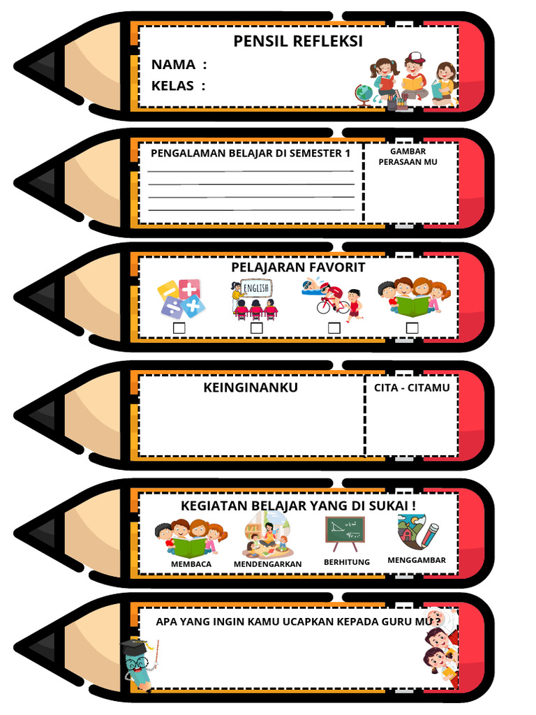Refleksi Pembelajaran Semester 1 | PDF