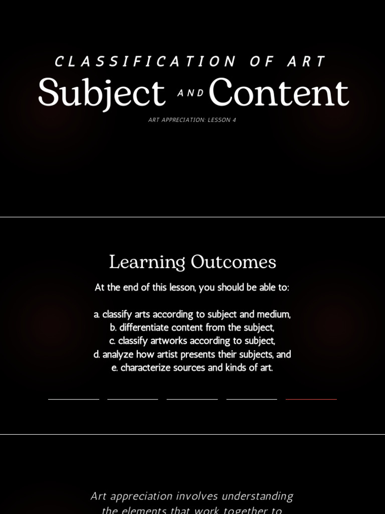 Classifying Art: Representational vs. Non-Representational | PDF ...