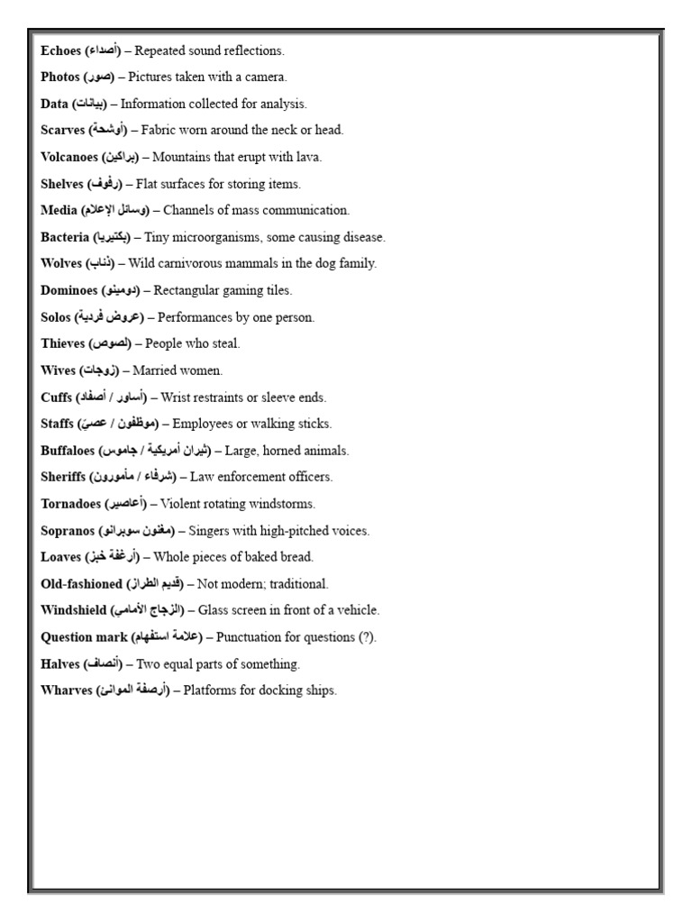 New Vocabs | PDF