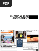 Chemical Risk Assessment Template | PDF | Risk | Dangerous Goods
