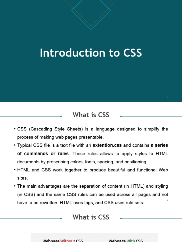Iwp Lec6 Css | PDF | Html | Html Element