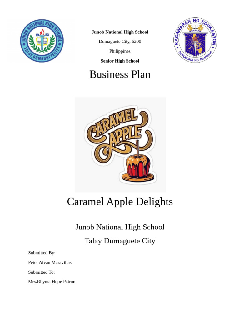Student Snack Business Proposal | PDF | Pricing | Revenue