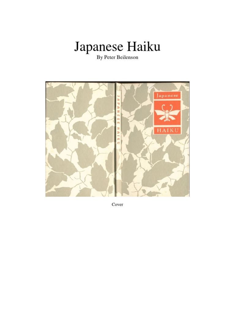 Japanese Haiku: A Timeless Poetry Form | PDF | Haiku | Japanese Language