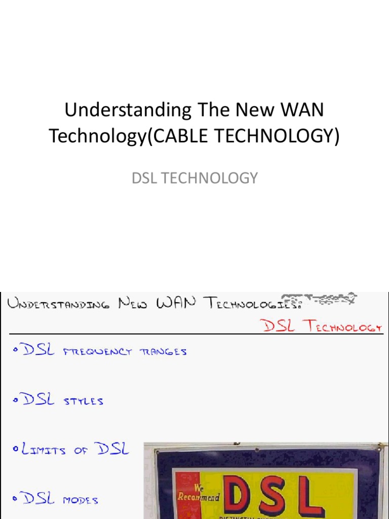 New WAN Technology Explained | PDF