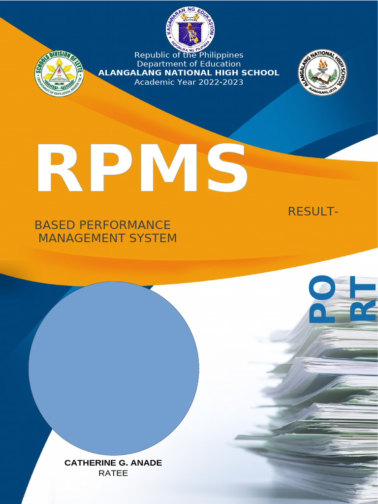 Rpms Cover Portfolio | PDF