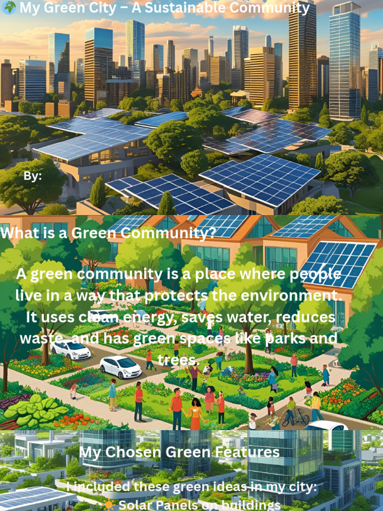 My Green City: A Sustainable Model | PDF