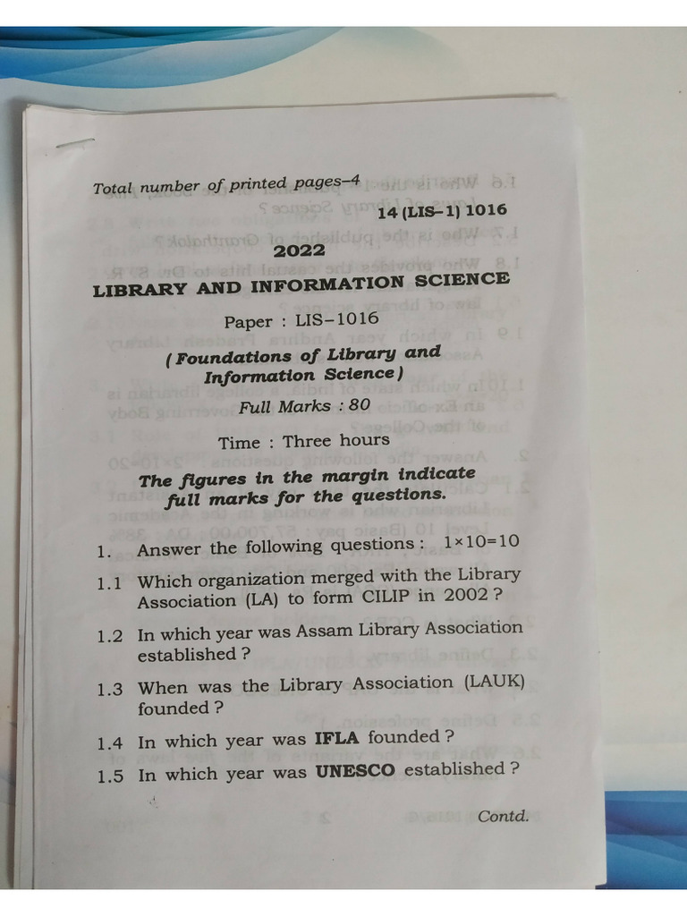 1sem Final Exams Question Papers | PDF